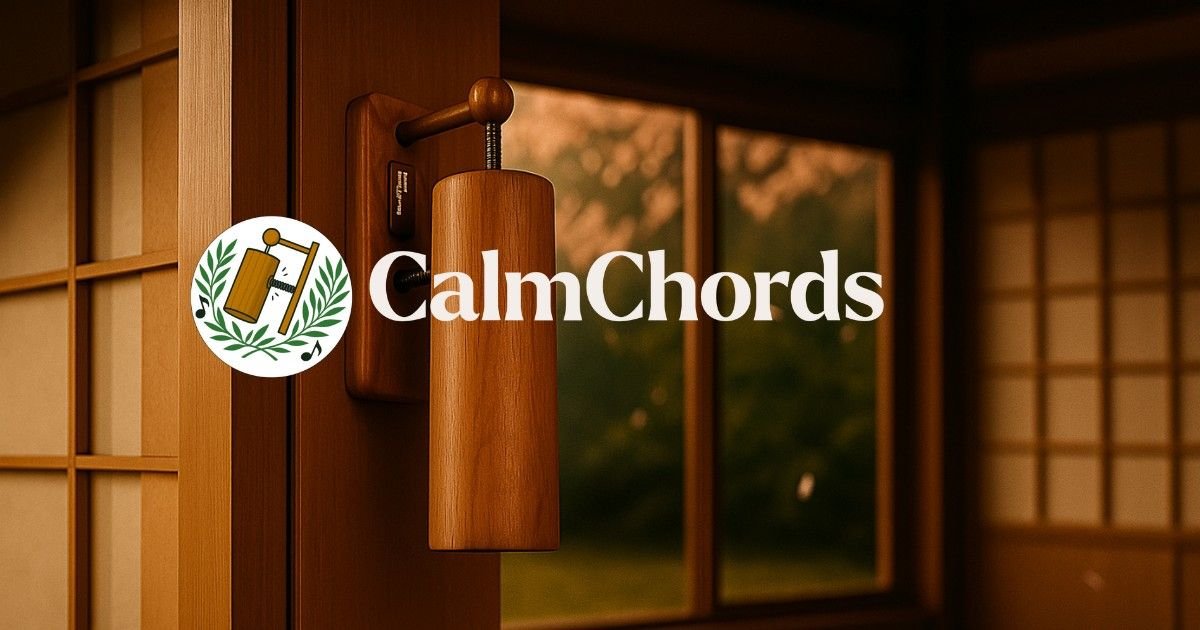 Wooden Door Chime – CalmChords - Chime at the door